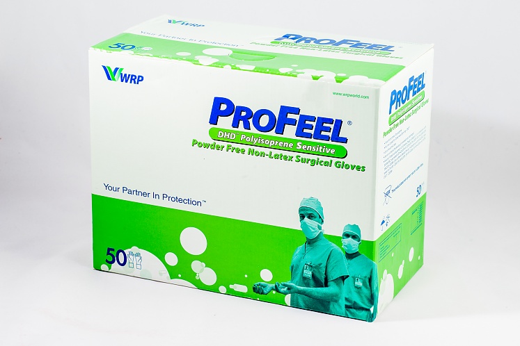PROFEEL Latex-free surgical gloves
