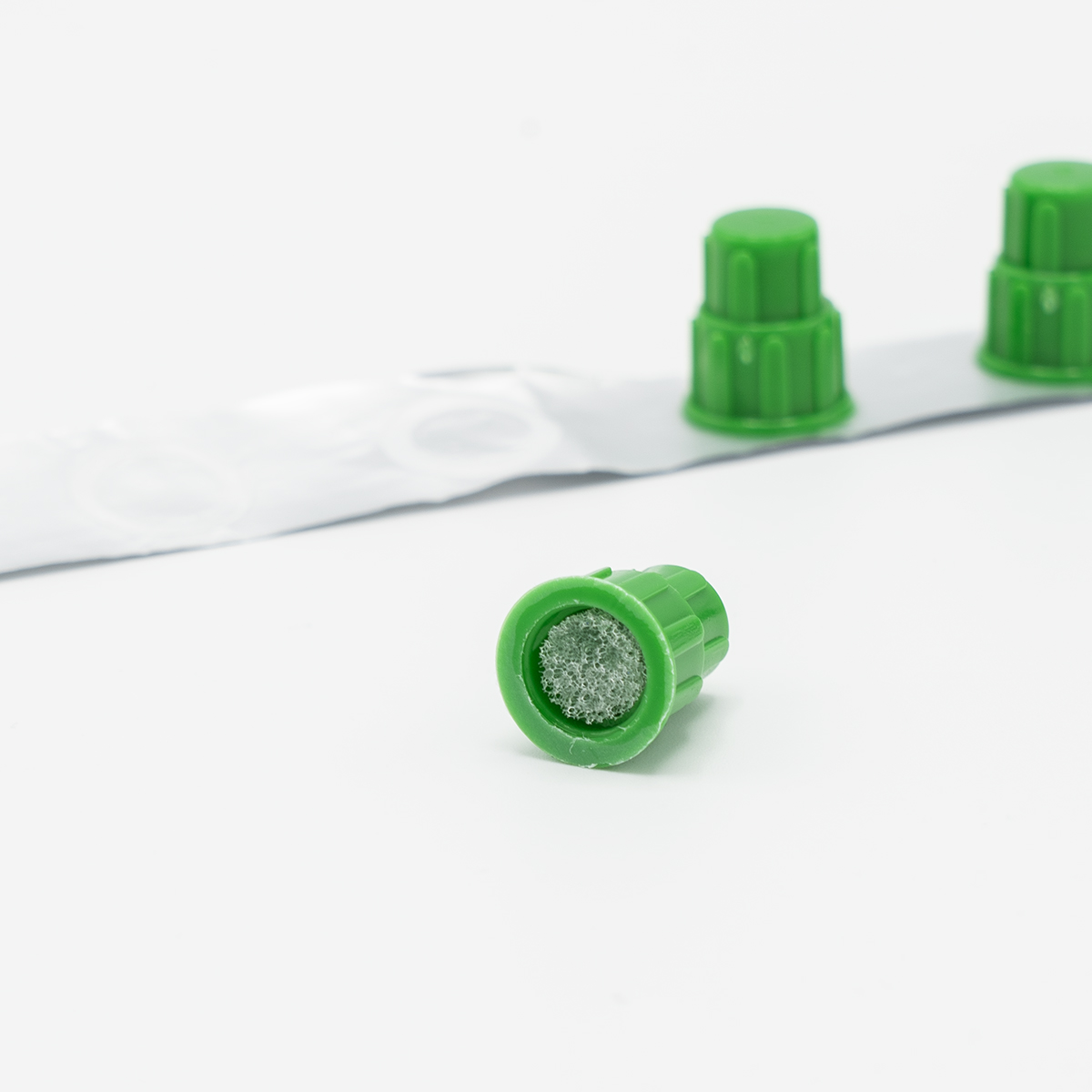 Polyswab desinfection caps