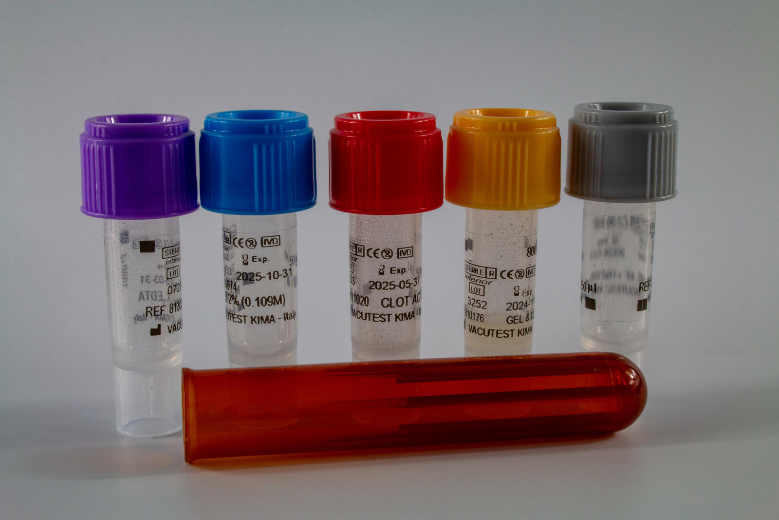 MICRO TEST STERILE TUBES FOR PEDIATRIC BLOOD TAKINGS