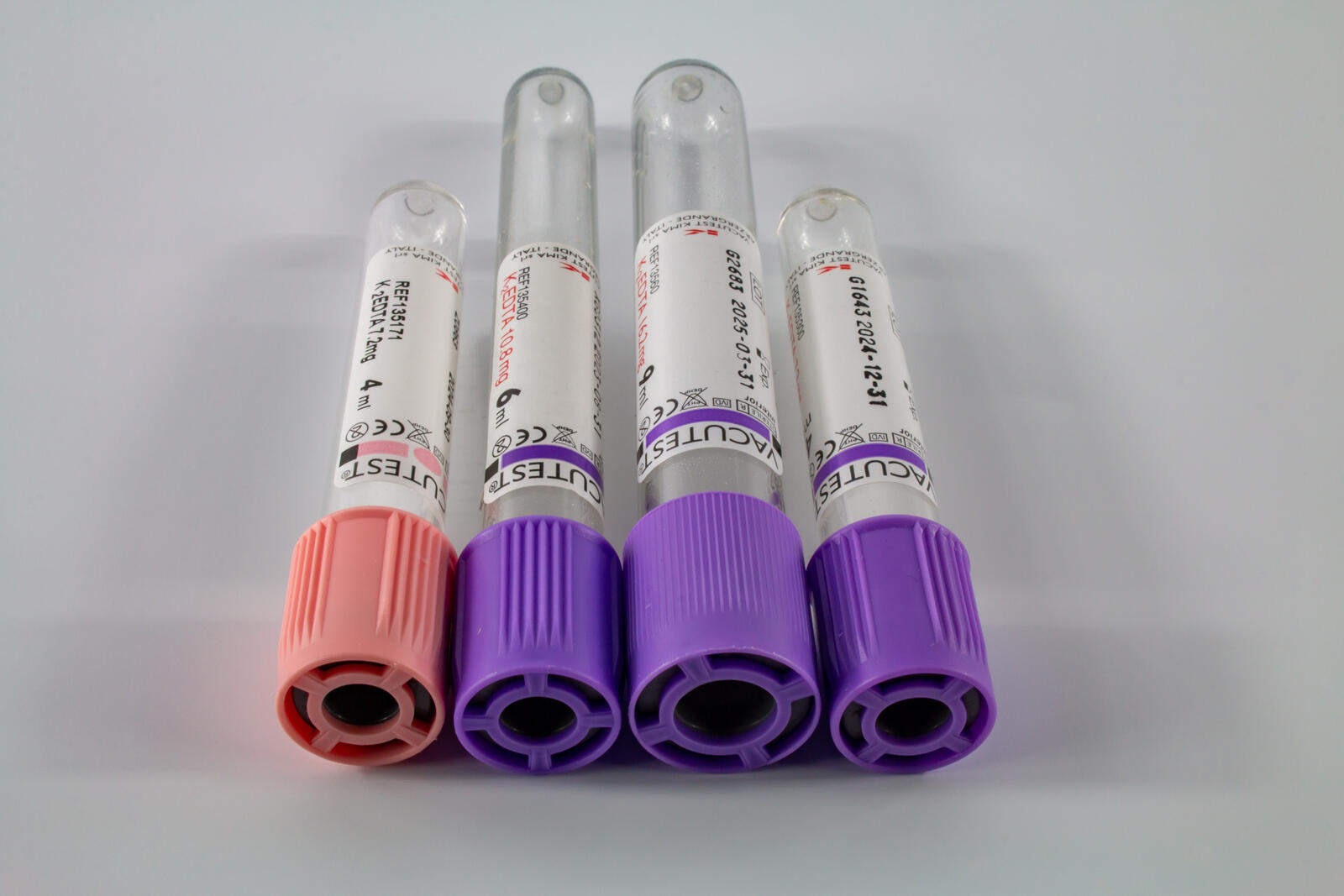 EDTA tubes